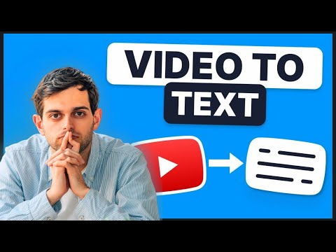 FREE YouTube video to text chrome extension