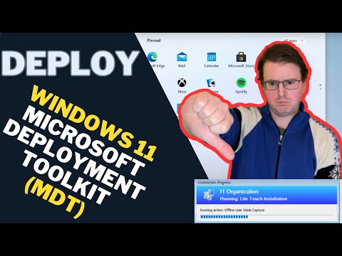 Deploying Windows 11 using MDT Microsoft Deployment Toolkit