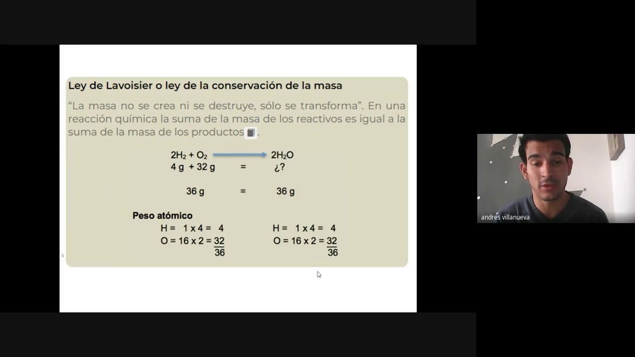 Química 1°medio clase 7 Jose David Ferrer
