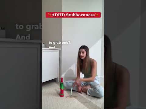 ✨ADHD Stubborness✨🤣 #shorts #adhd