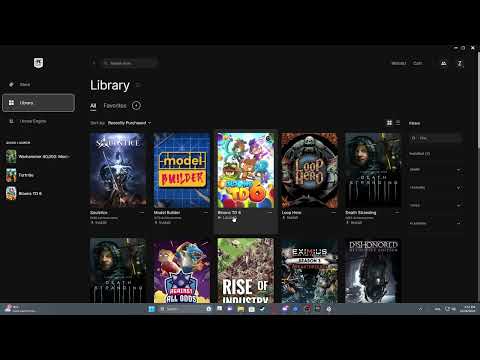 How To Verify Game Files On Epic Games Launcher 2023 / 2024