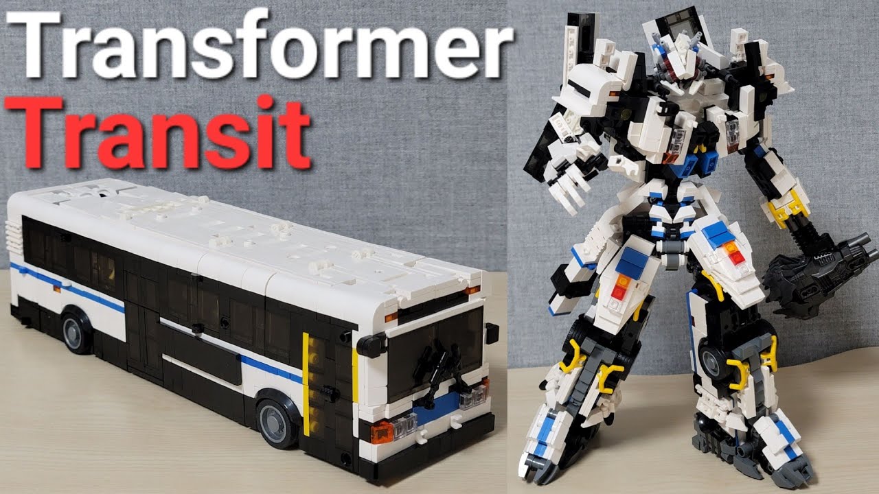 Lego Transformer Transit (robot to vehicle)