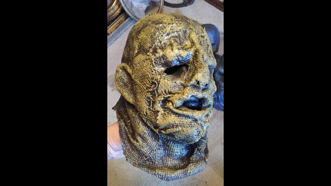 Burlap Mask Making Part One