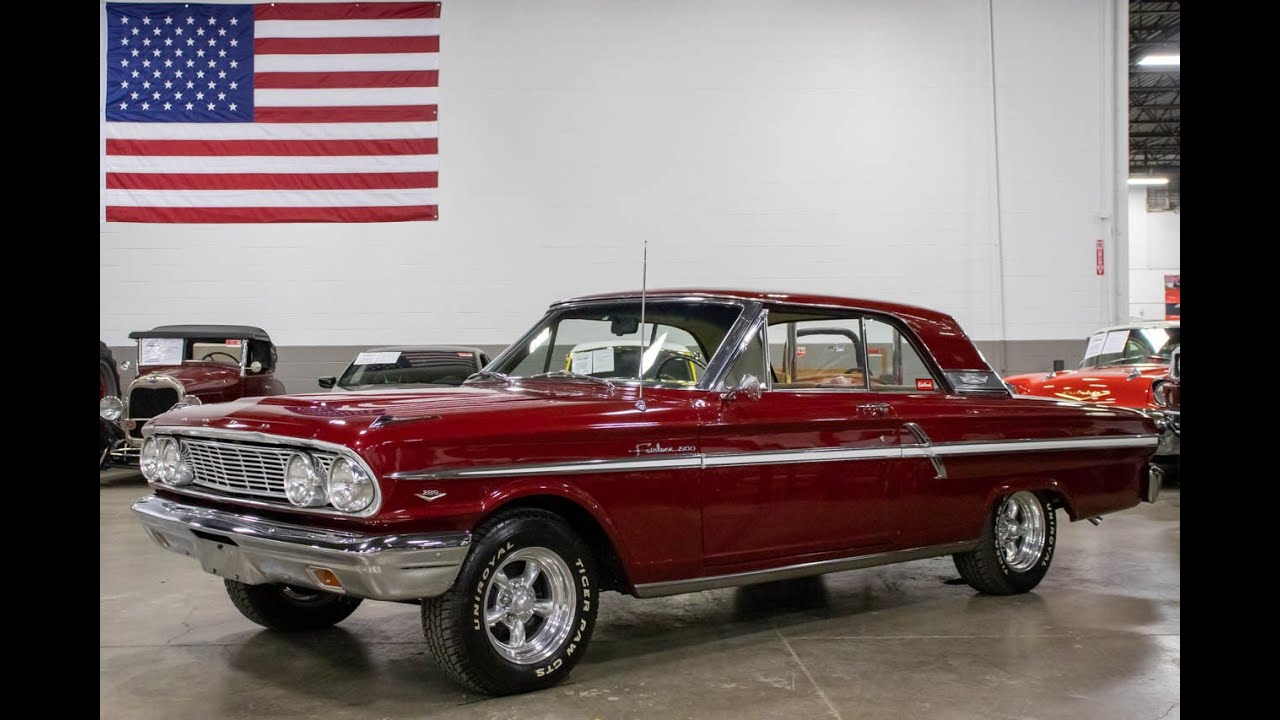 1964 Ford Fairlane 500 For Sale - Walk Around (19k Miles) GR AUTO GALLERY
