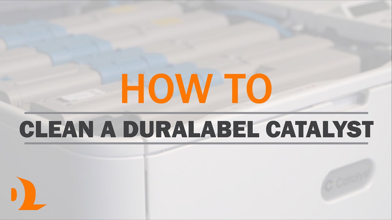 Cleaning the DuraLabel Catalyst