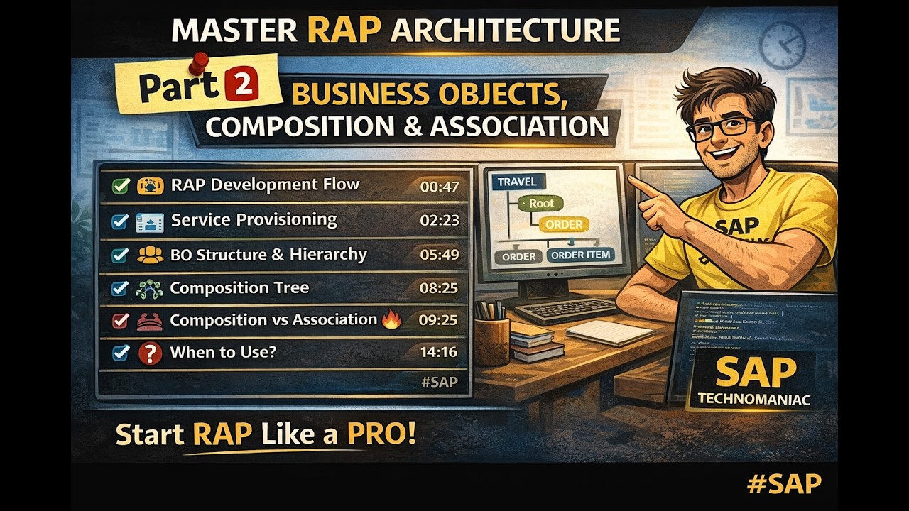 Business Object & Association Vs Composition RAP  Part 2