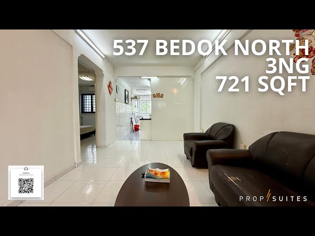 3 Room (3NG) HDB for Sale in *537 Bedok North Street 3* - 731 sqft