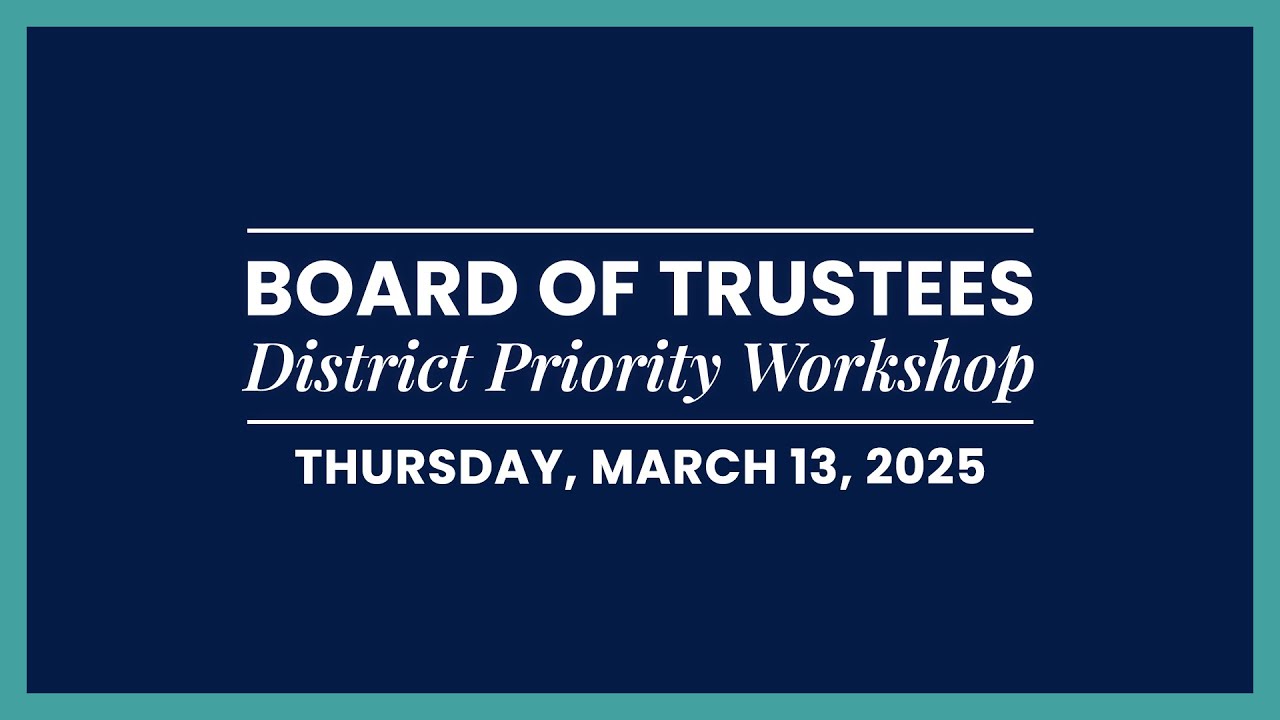 2025-03-13 Arlington ISD School Board Workshop Meeting