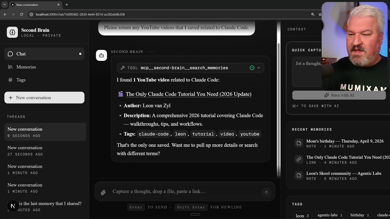 I Built an AI Second Brain Using Claude Code