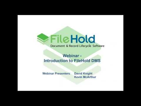 FileHold Document Management Software Public Webinar