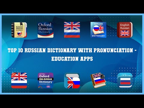 Top 10 Russian Dictionary With Pronunciation Android Apps