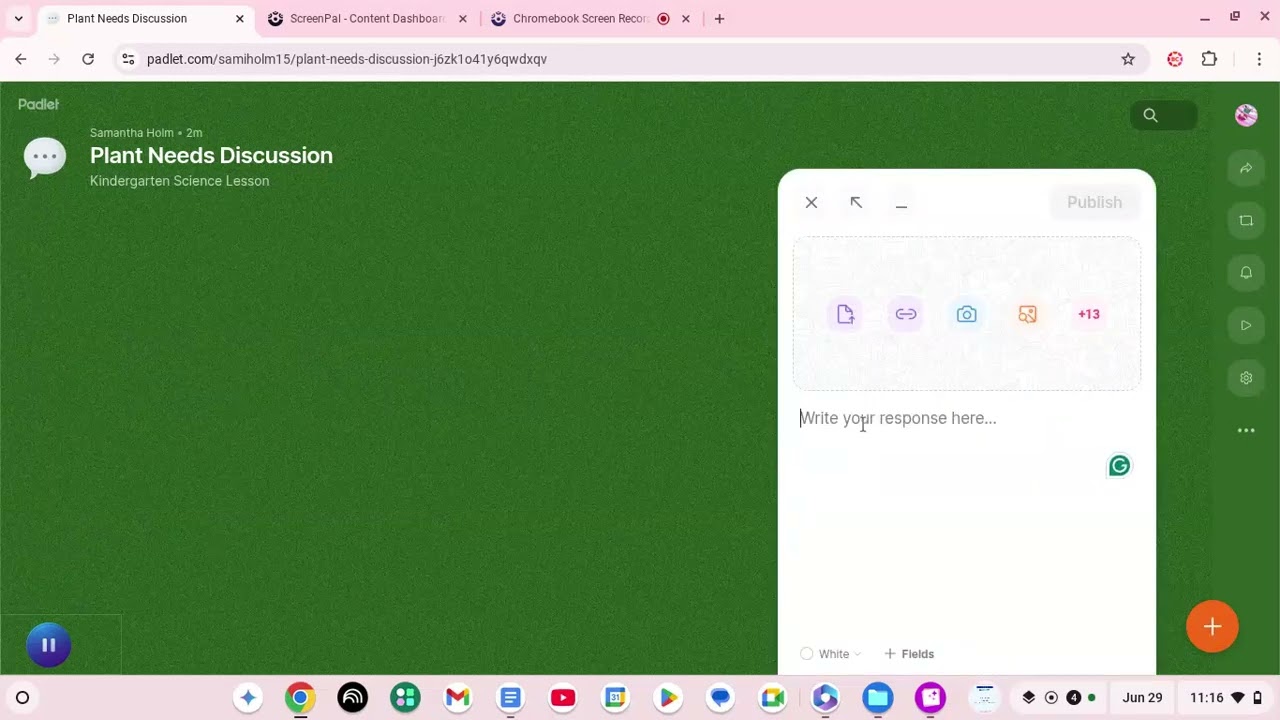 Padlet Discussion Board Tutorial