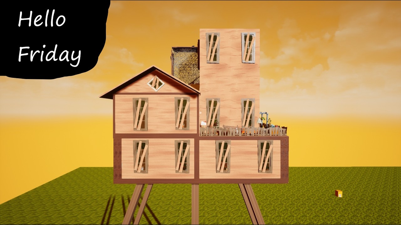 Hello Neighbor Mod Kit mod Hello Friday