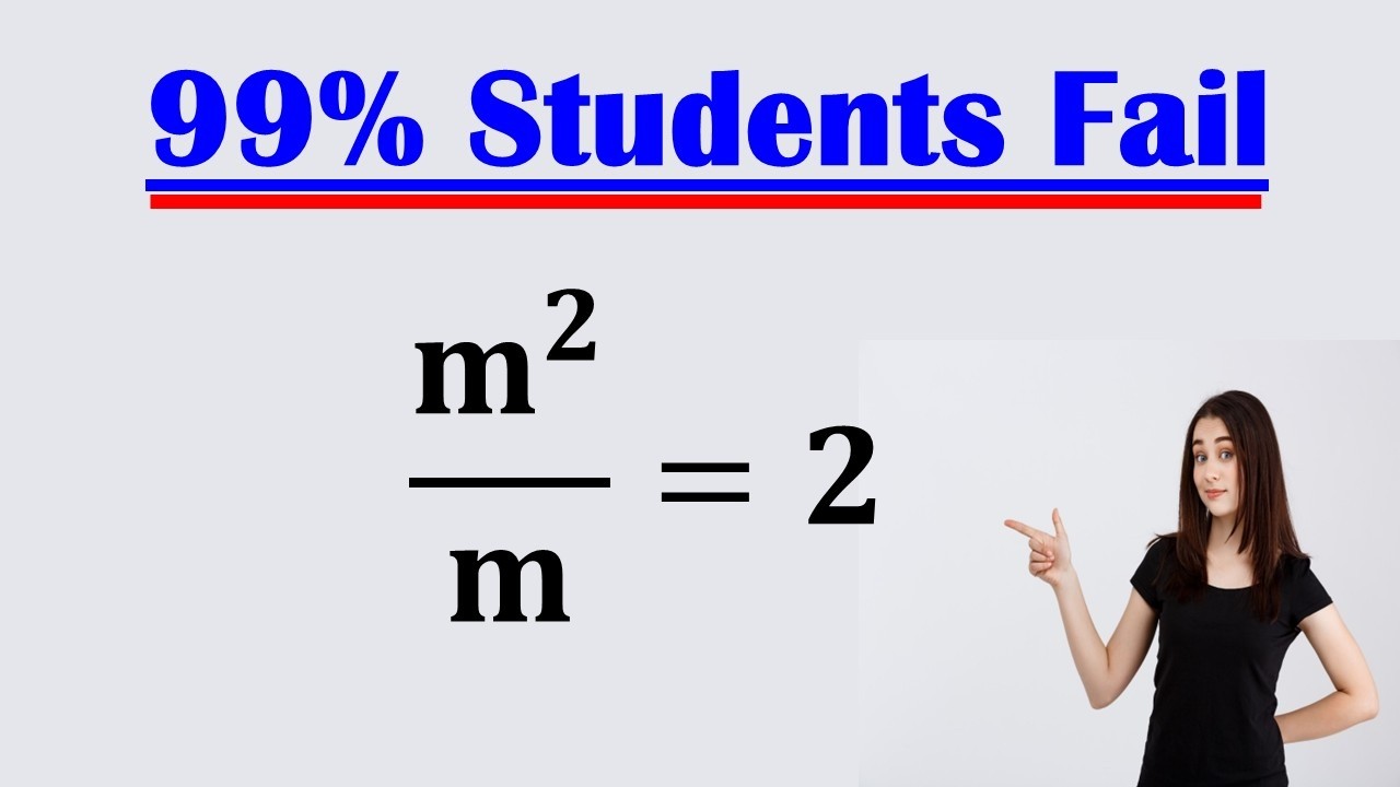 Solving a 'Harvard' University entrance exam | Find m?