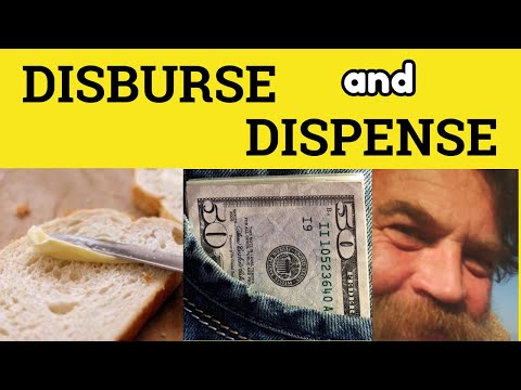 🔵 Disburse and Disperse - Disburse Meaning - Disperse Examples - Disburse Defined