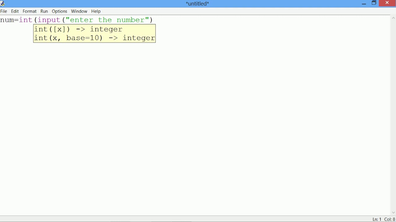 Exponent Operator in Python by user input