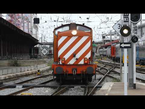Comboios de Portugal 1408 switches Santa Apolonia