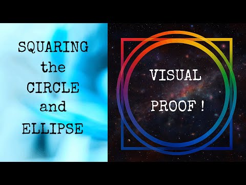 SQUARING THE CIRCLE - VISUAL PROOF!