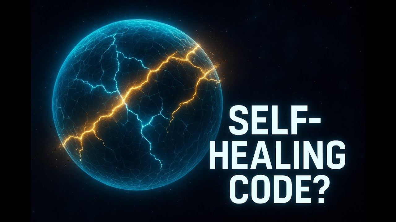 Quantum Error Correction — Reality as a Self Healing Code