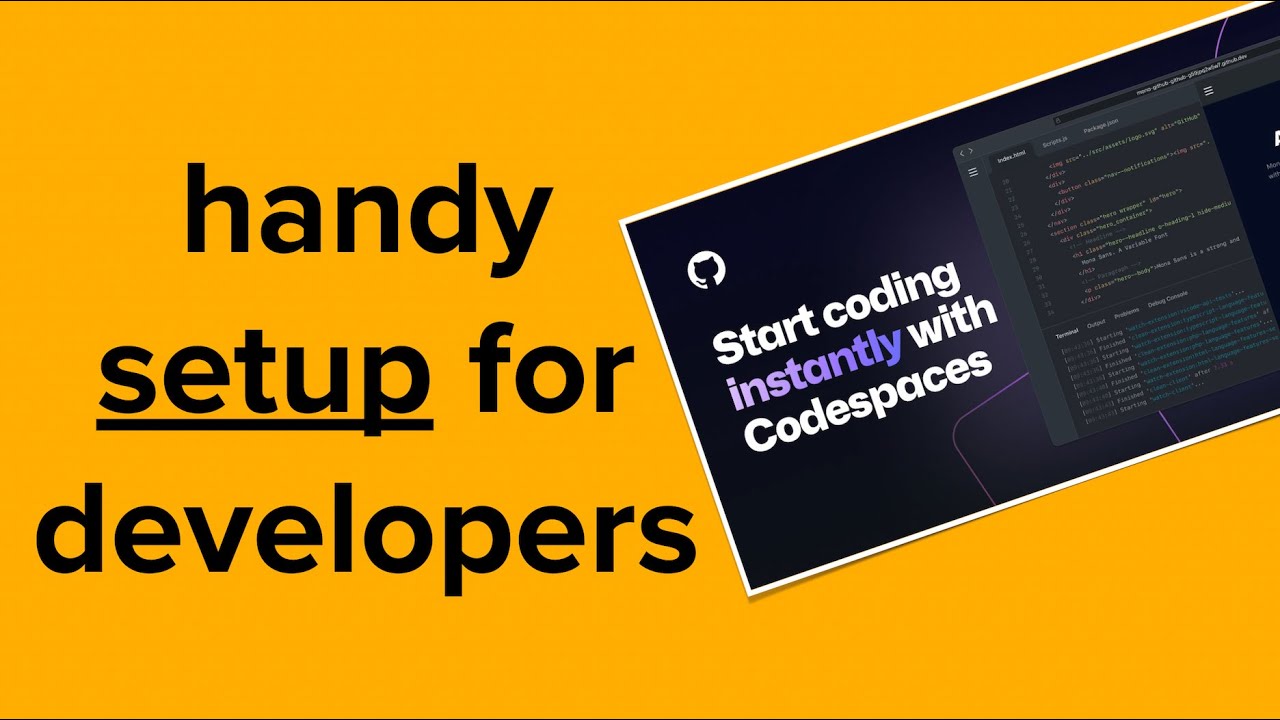 GitHub Codespaces! Must try for developers