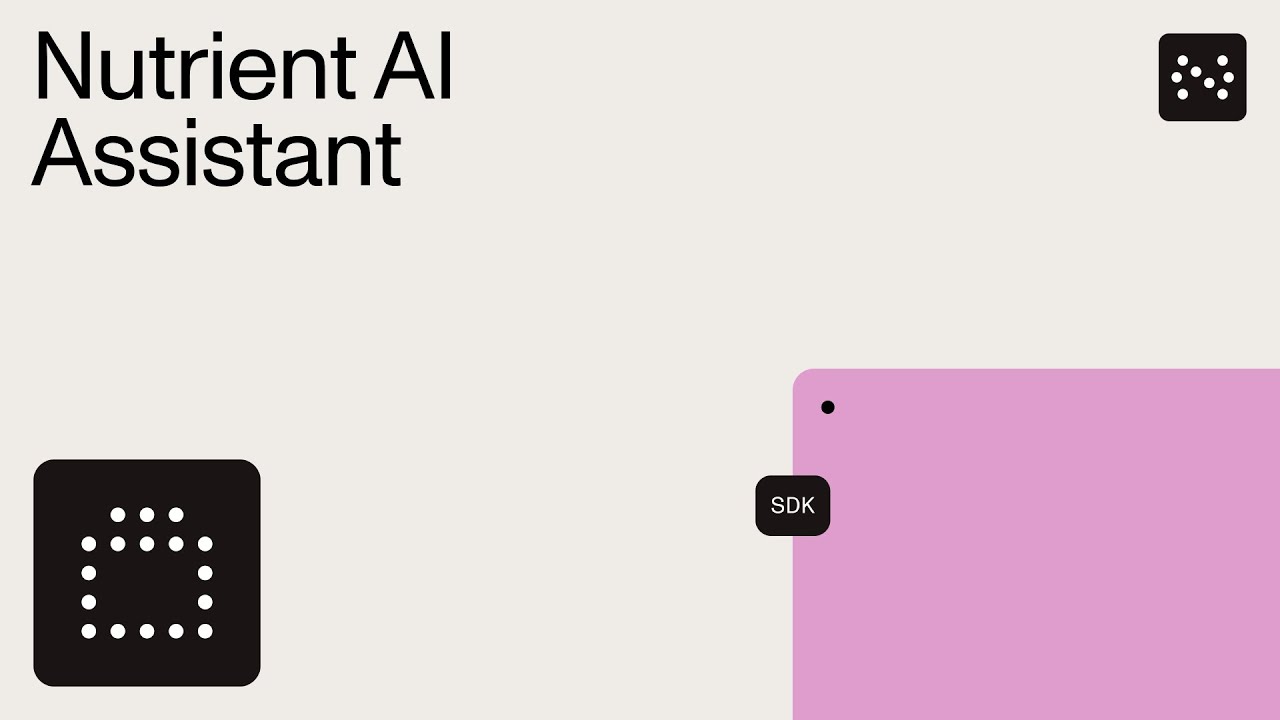 AI Assistant SDK | Nutrient (formerly PSPDFKit)