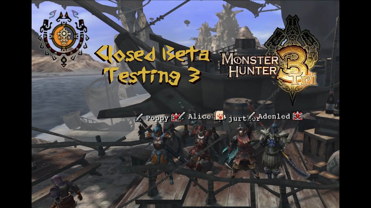 Monster Hunter Tri | Closed Beta Server Testing 3
