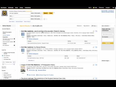 Discover@MU Tutorial