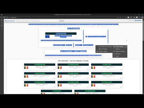 Simple check tool about your IP details, or if your IP leaking with .bat file ! #shorts