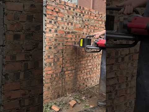 #Leave professional things to professionals#Portable wall cutting machine#Concrete cutting #Smashing