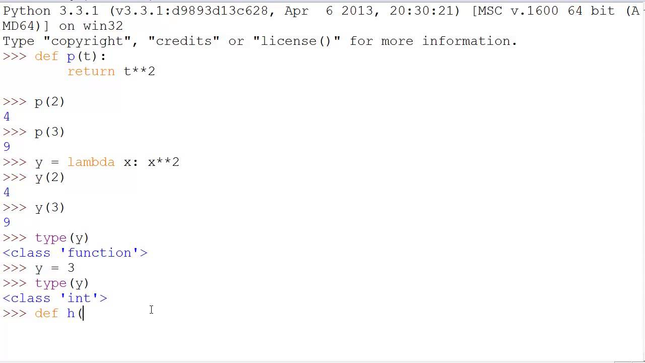 Python 3 Tutorial 17: Lambda Functions
