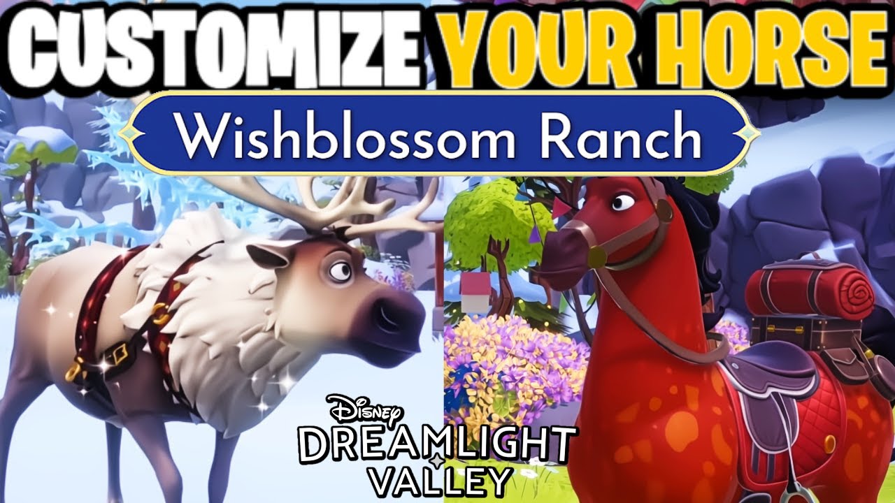 SVEN Gets a Dreamstyle! Mounts & Customization Explained | Dreamlight Valley