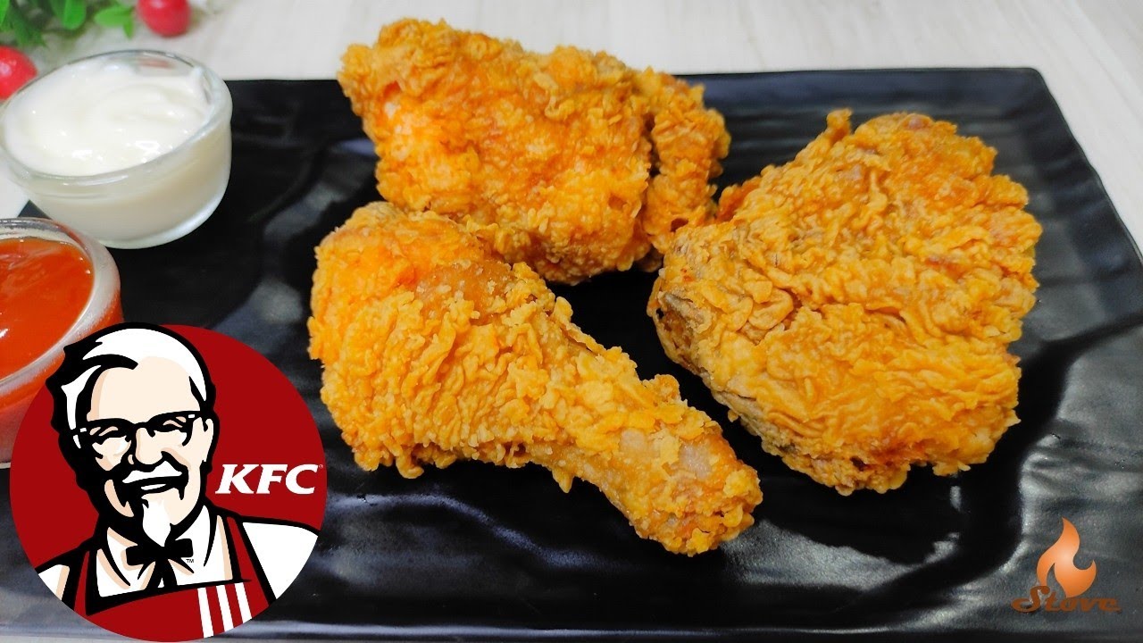 Crispy Fried Chicken Recipe | How to make KFC at Home #shorts