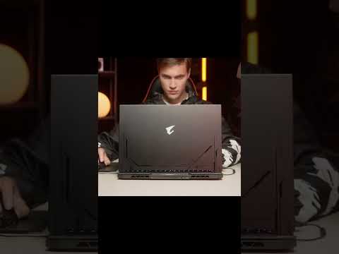 GIGABYTE AORUS 17X 2023 Ultimate Gaming Laptop #shorts