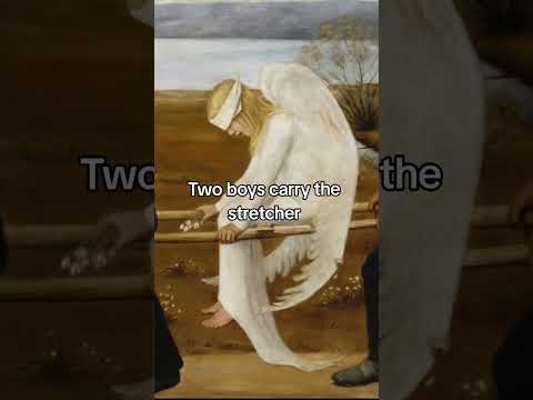 The Wounded Angel (1903) by Hugo Simberg #death #angel #history #art #arthistory #god #emotional