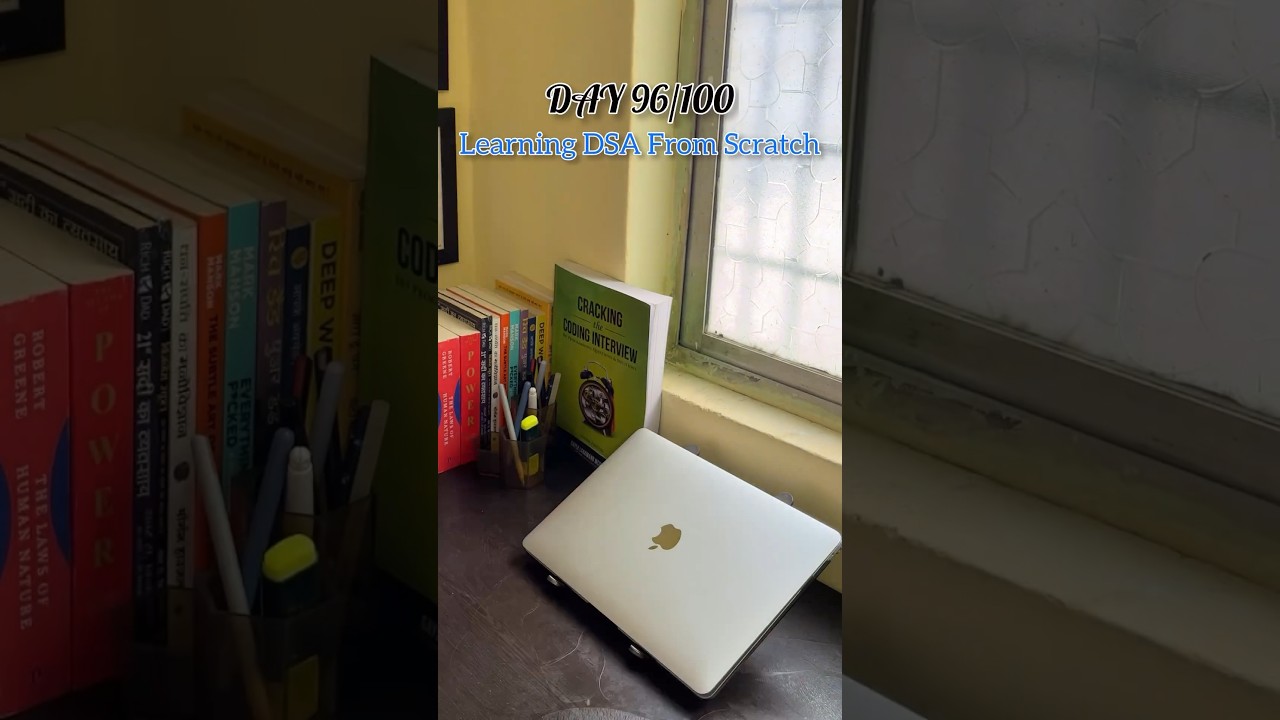 Day 96/100 Learning DSA in Java from Scratch | #100daysofcode #coding #studywithme #dsa #shorts