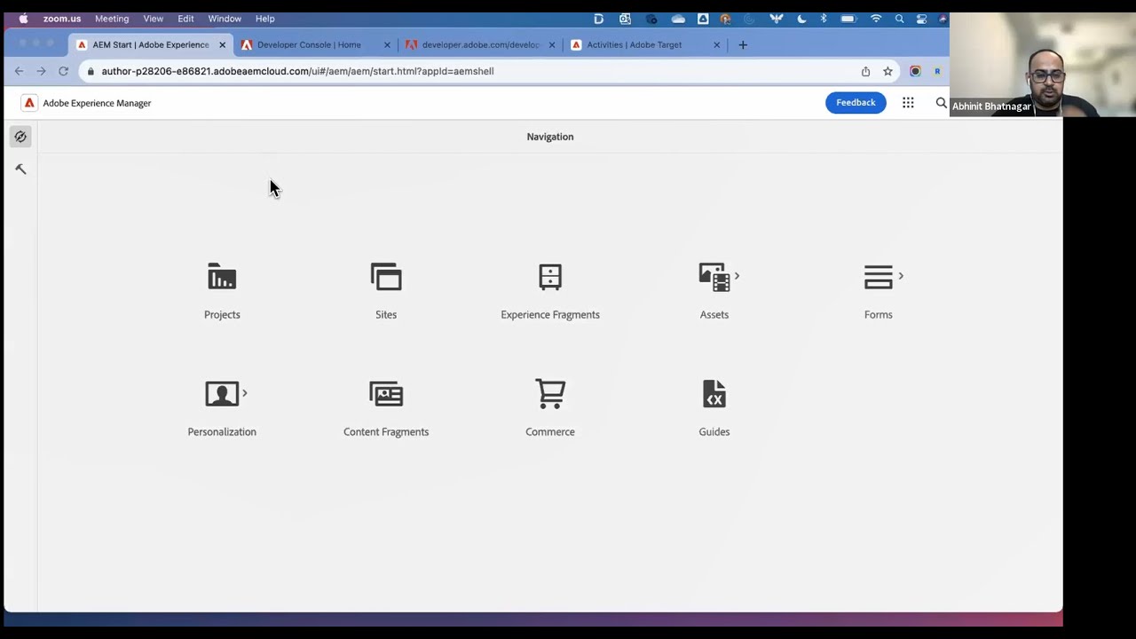 Setup and Integration of Adobe Target & Personalization