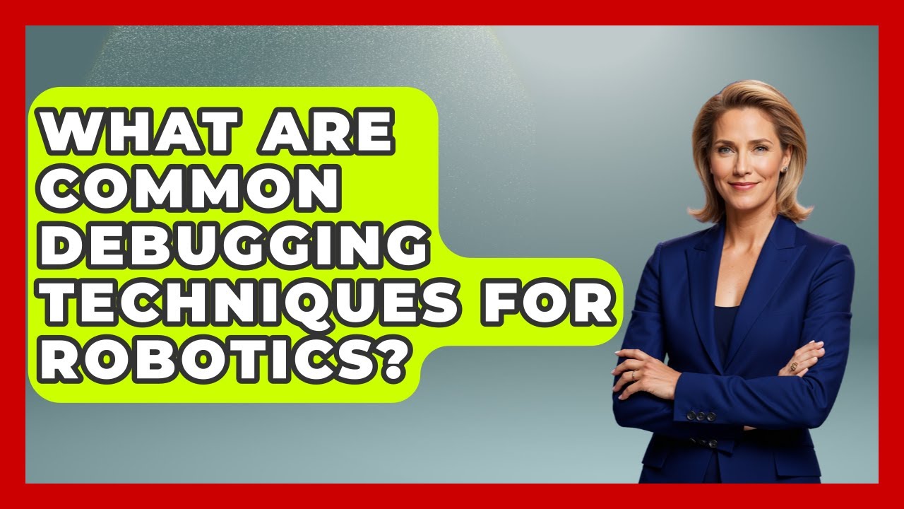 What Are Common Debugging Techniques For Robotics? - Test