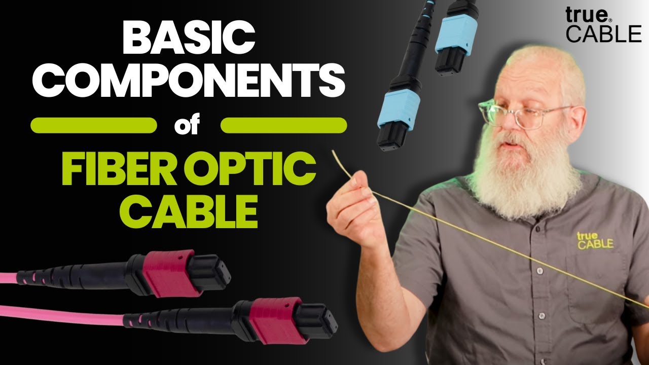 Basic Components of a Fiber Optic Cable | Overview, Examples & More!
