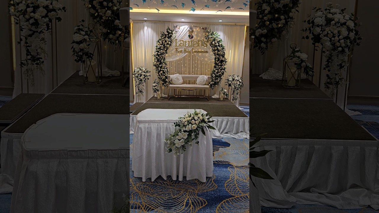 Communion with Christ, communion with love. Holy Communion decorations...