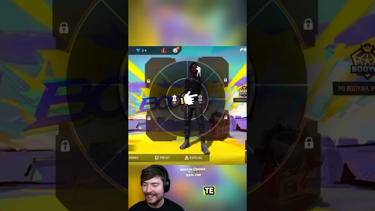 MrBeast enseña truco para conseguir todos los emotes en free fire😯 #freefire #mrbeast #freefiremax