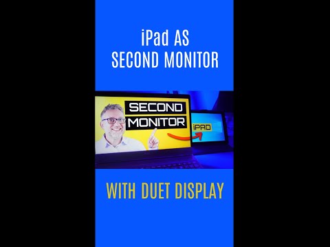 Wow! iPad as second monitor with Duet Display #shorts
