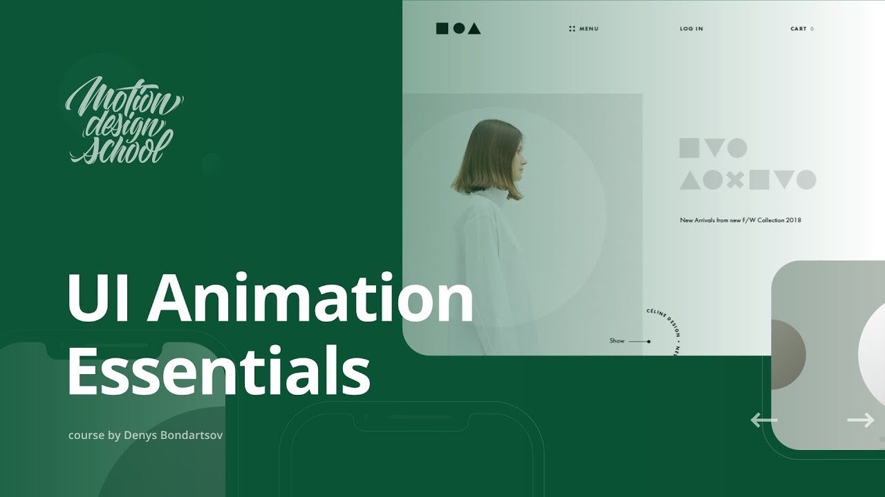 UI Animation Essentials — Course on animation for UI/UX designers