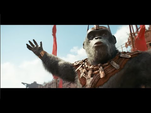 Kingdom Of The Planet Of The Apes 2024 🦍| @Disney #movie