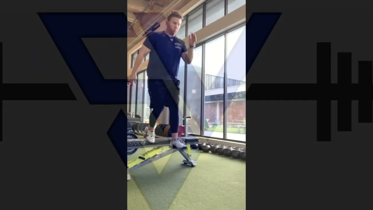 Split Stance Altitude Drop
