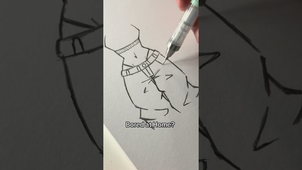 Simple things to draw when youre bored!#short#short#sketch.with.j