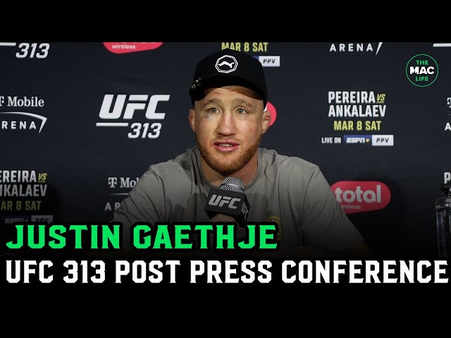 Justin Gaethje will get straight back to work after UFC 313 win moves ...