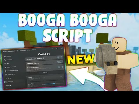 *NEW* Booga Booga Script (PASTEBIN 2025) ( ESP, AUTO HIT, XP FARM , KILL AURA )