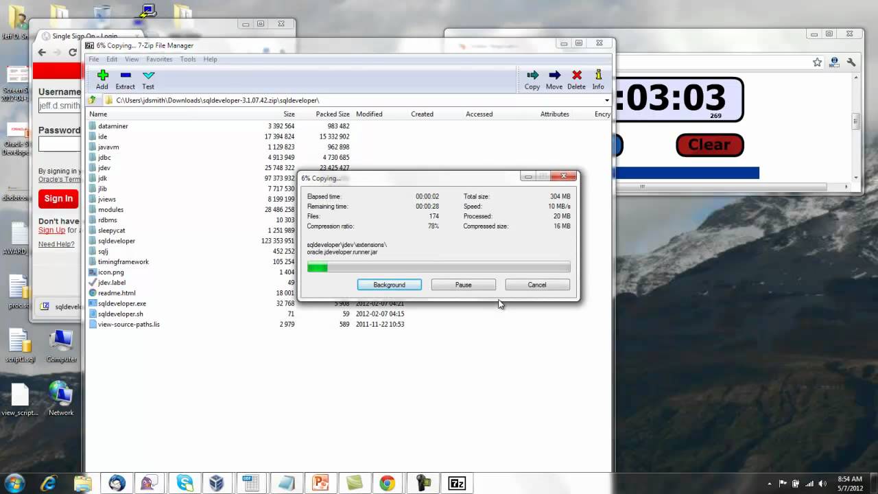 Connect to Oracle in less than 5 minutes with SQL Developer