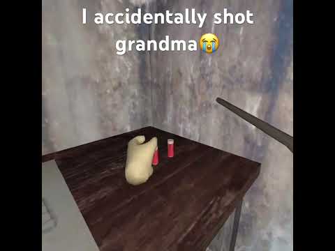 I accidentally shot grandma in granny vr. #shorts #trending #funny #bigdew #thespicy #breaded