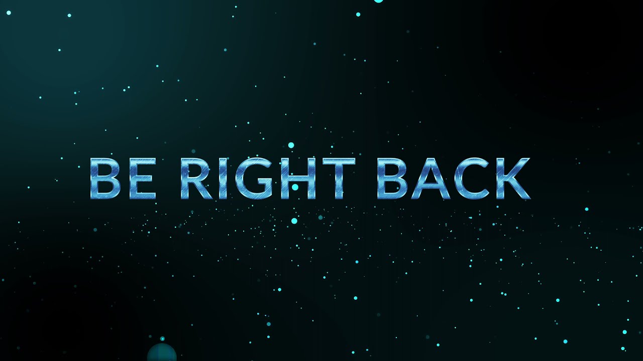 Free Animated BRB Screen For Twitch - 10 min